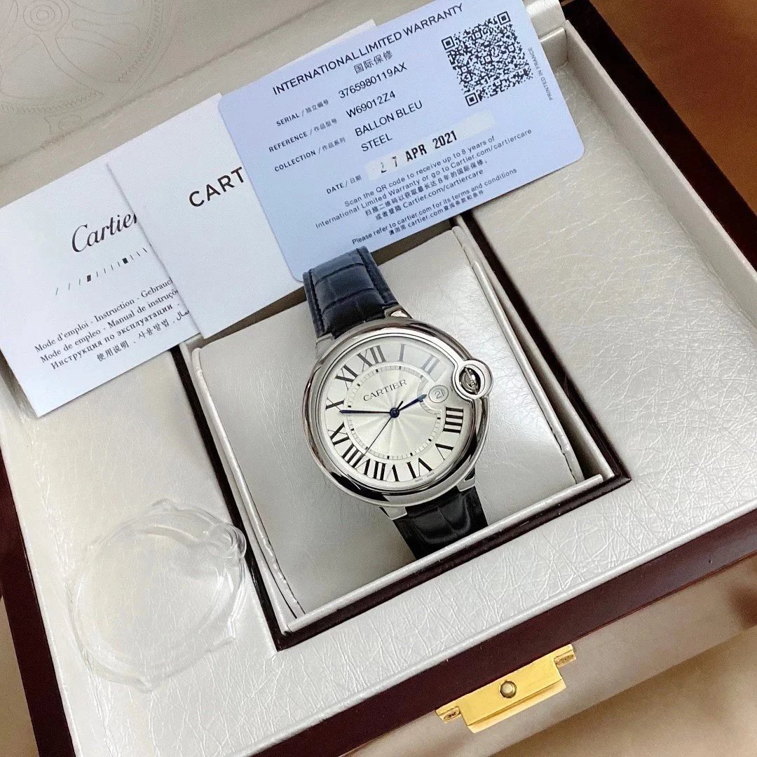 [Spot] blue balloon watch belt watch women's watch men's and men's ...