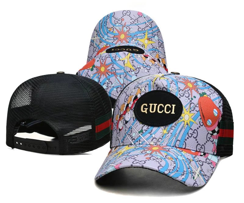 GUCCI Peaked Cap New Adjustable Hat Baseball Hat Men's and Women's ...