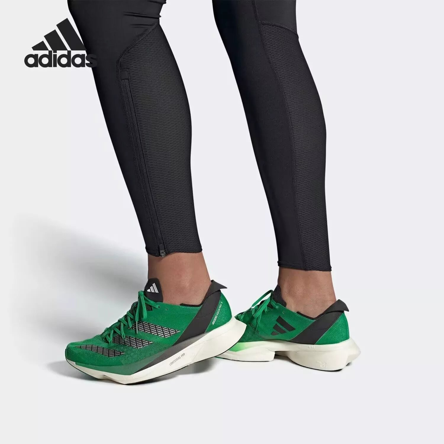 【火爆款】天花板纯原阿迪达斯三叶草adidas Adizero Adios Pro3 pro2男鞋女鞋科技网纱减震马拉松跑步鞋碳柱碳板运动鞋 ...