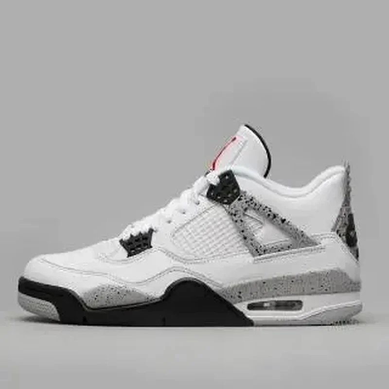 Air Jordan 4 乔4 AJ4 aj4 全白热熔岩白帆蝉翼ow大理石纹 金属扣白红 白紫 联名蓝红蓝鸳鸯 x 黑黄 荒漠苔藓灰褐 白奥利奥 电母黑黄 黑红雷电 灰兔子 白绿 篮球鞋男鞋女鞋