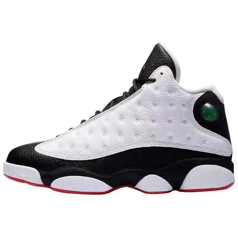 Air Jordan 13 AJ13 黑白熊猫 乔13 黑金黑黄 白黄黑 橙灰白红 黑红 基德 芝加哥 黑蓝皇家蓝 法国蓝 白蓝 黑火石 黑白灰熊猫男鞋女鞋DJ5982-600/DJ5982-060
