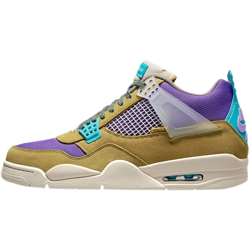 Air Jordan 4 乔4 AJ4 aj4 全白热熔岩白帆蝉翼ow大理石纹 金属扣白红 白紫 联名蓝红蓝鸳鸯 x 黑黄 荒漠苔藓灰褐 白奥利奥 电母黑黄 黑红雷电 灰兔子 白绿 篮球鞋男鞋女鞋