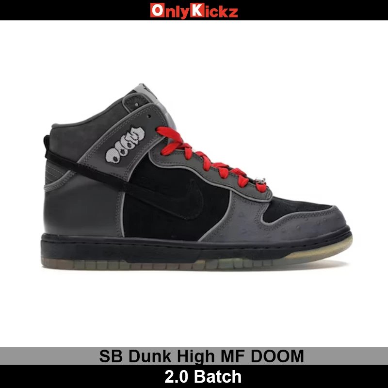 【OnlyKickz】Dunk SB High MF DOOM 2.0 Dr. Destruction Retro God Shoes Men ...