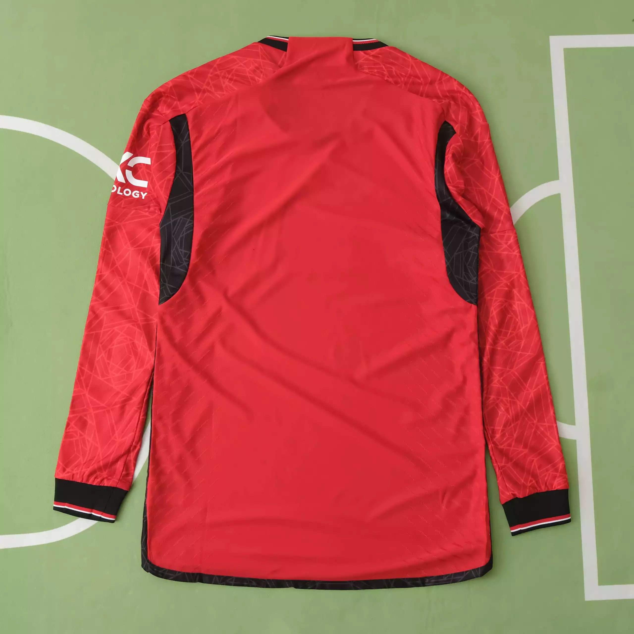 2324 Manchester United Home Long Sleeve Player Edition (2016 ...