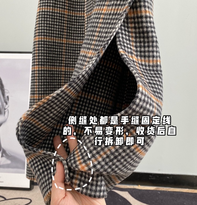 气场货来啦‼️MaxMara weekend新款秋冬新款格子大衣超长款羊毛千 气场货来啦‼️MaxMara weekend新款秋冬新款格子大衣超长款羊毛千