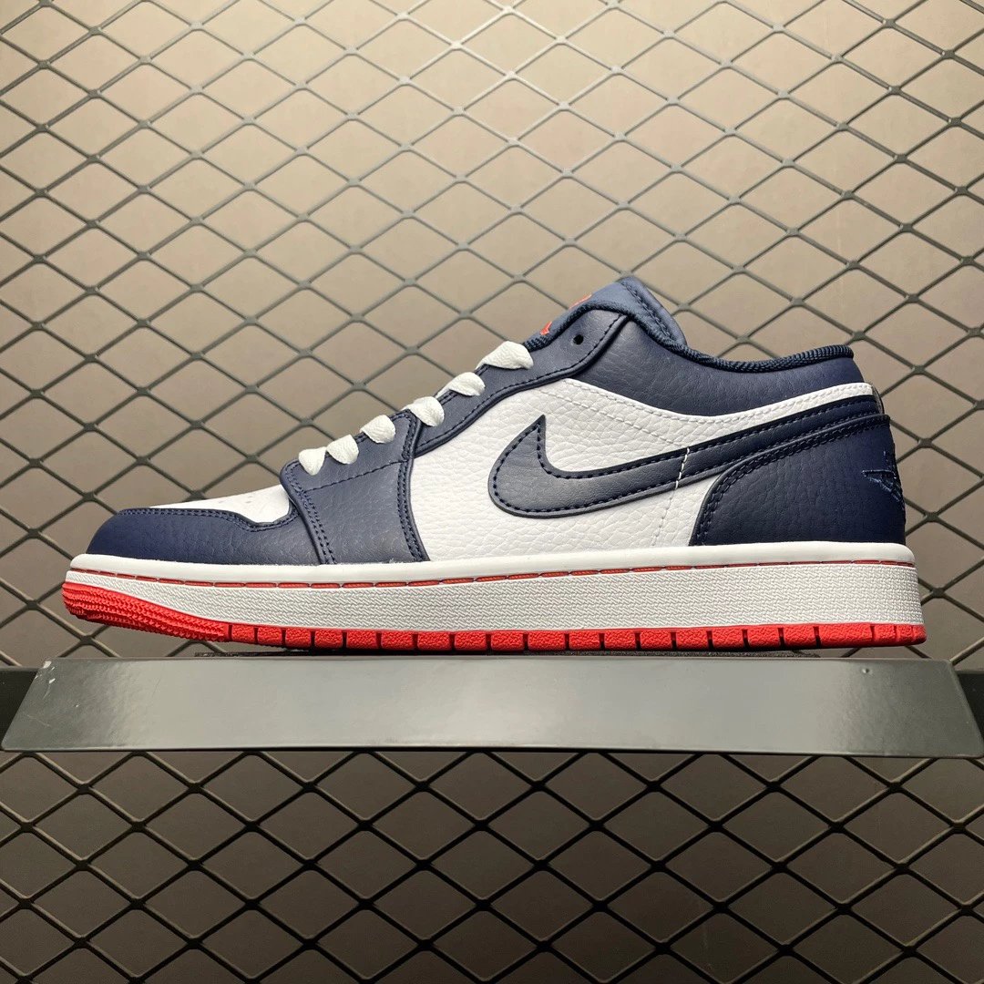 DT Batch Air Jordan 1 Low Retro Ember Glow 553558-481 | JadeShip.com