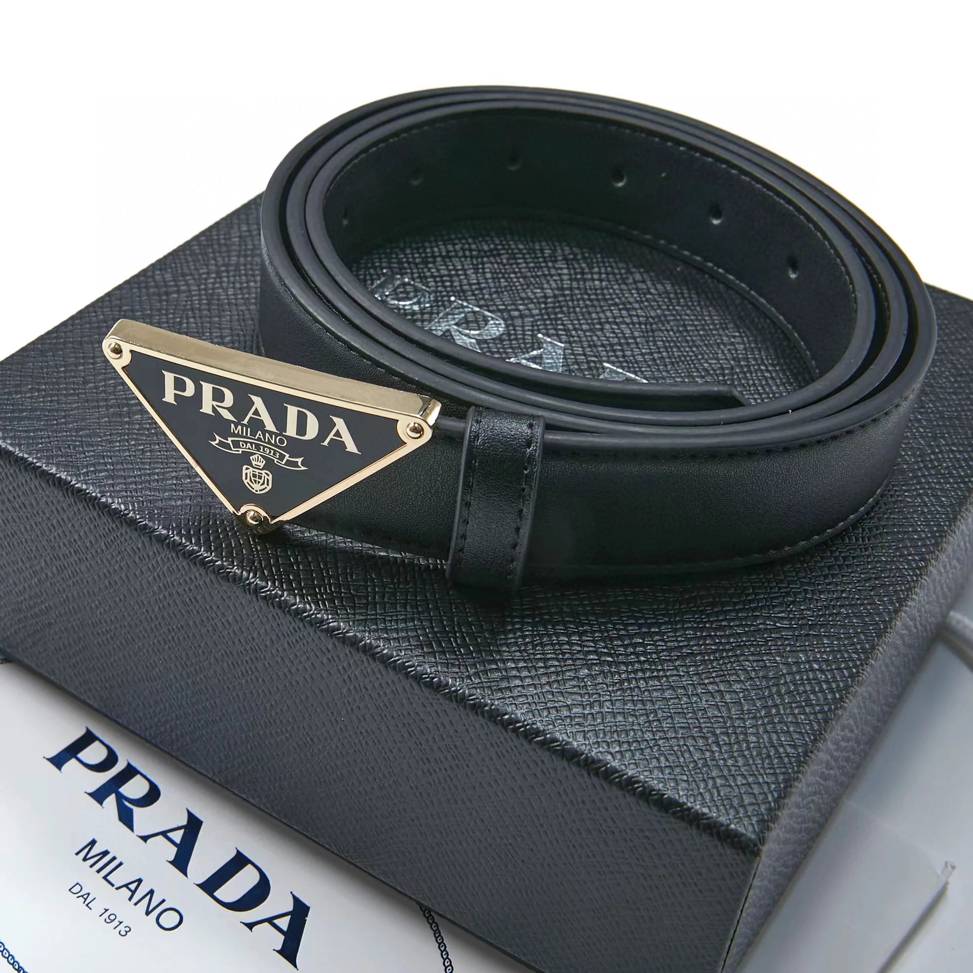 🉐️PRADA Prada new women's belt! With counter full package | JadeShip.com