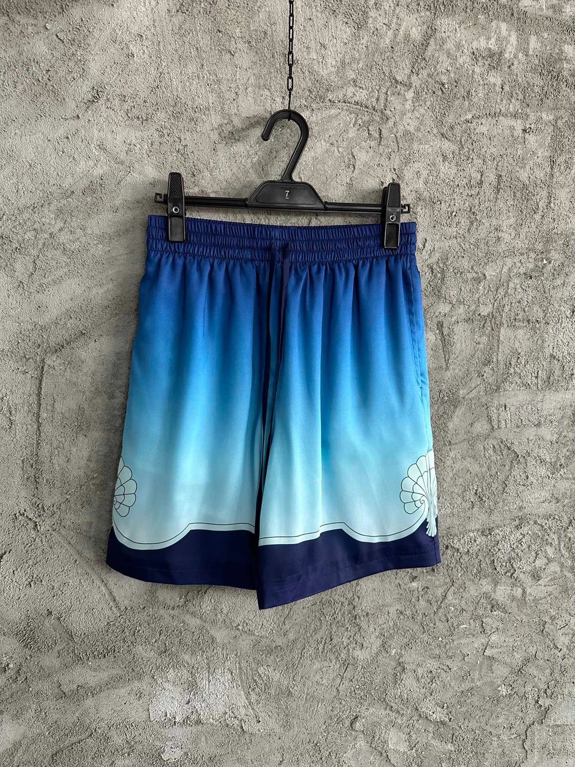 MADE BY RW ORIGINAL TRIUMPHAL COLUMN SILK SHORTS | JadeShip.com