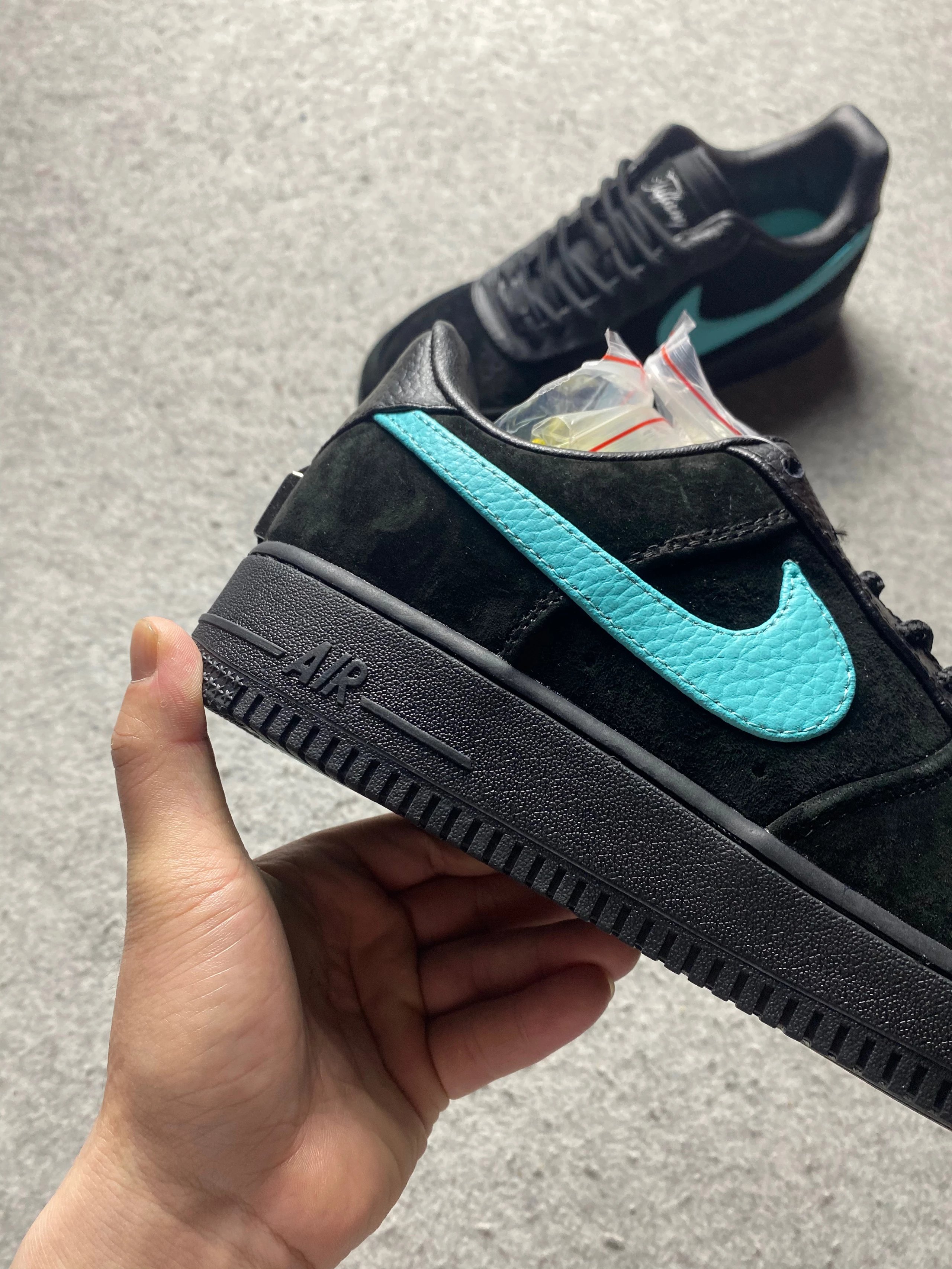 纯原 AF1 TIFFANY & CO.蒂芙尼 x Air Force 1 Low "1837" 蒂芙尼黑绿