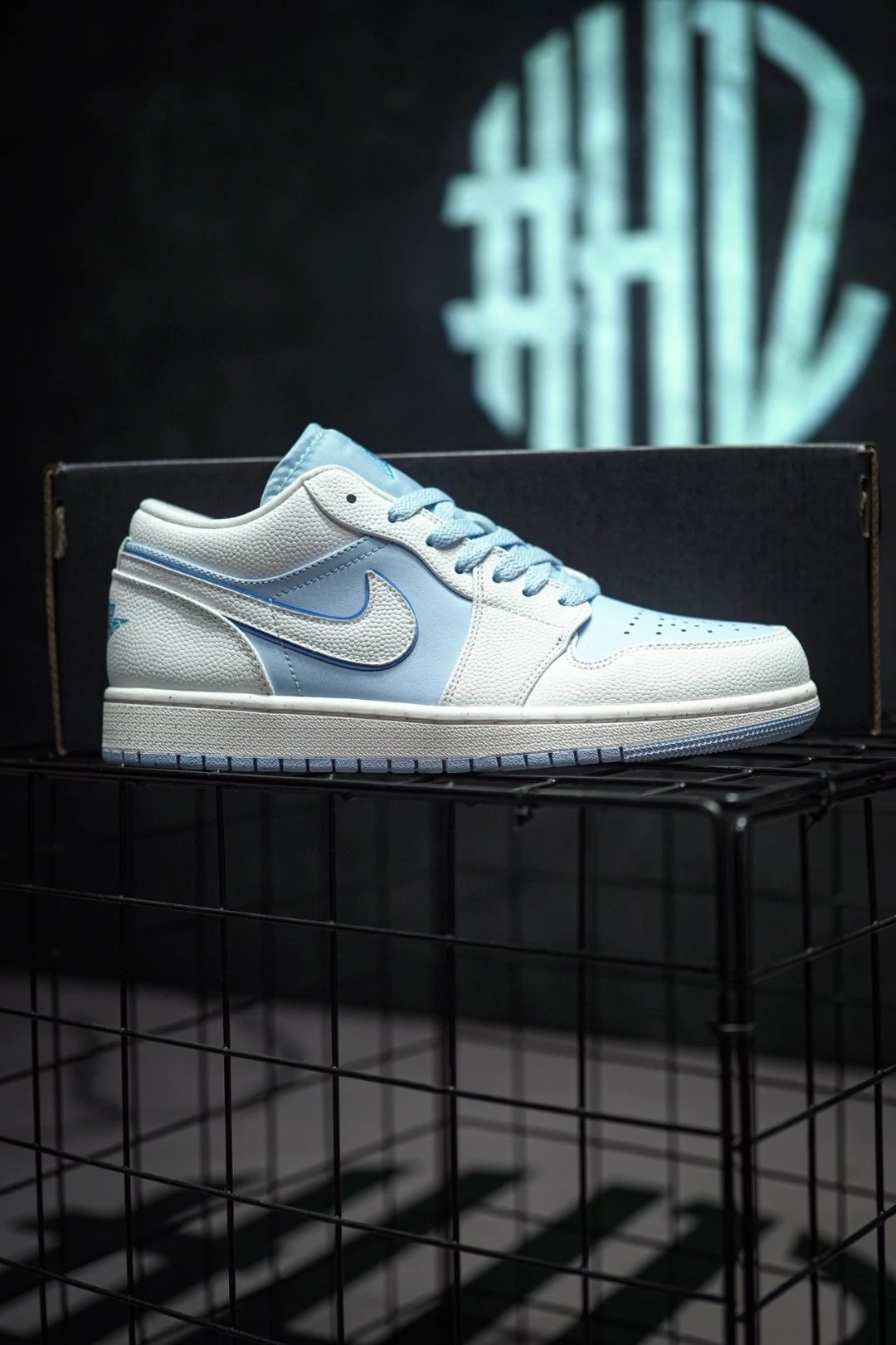 🔑N370310 【公司级 Air Jordan 1 Low "Ice Blue" 蓝白】 AJ1低帮休闲板鞋 同步官方配色 公司原鞋购回重新 ...