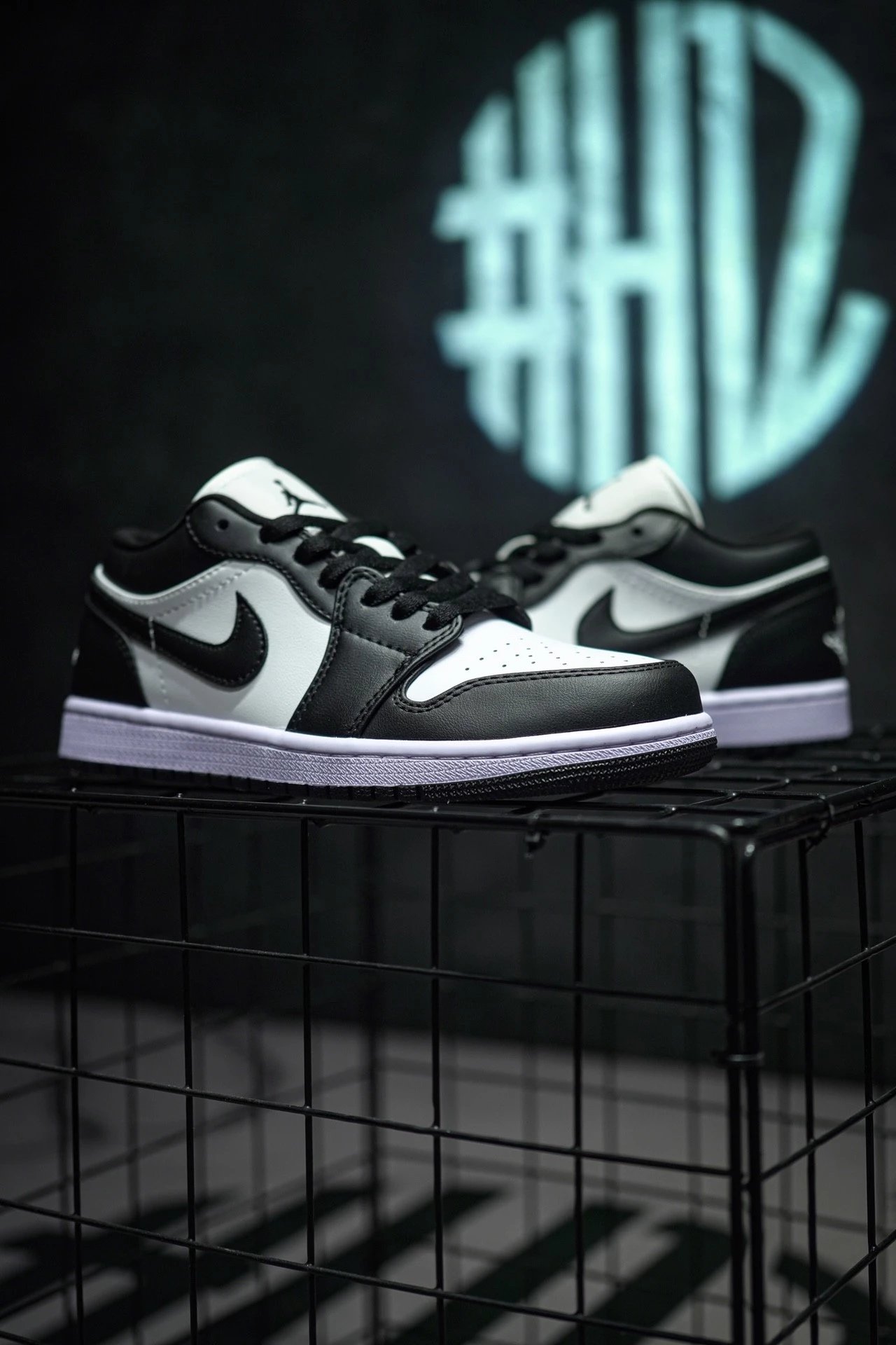 🔑N370310 【公司级 Air Jordan 1 Low "Panda" 黑白】 AJ1低帮休闲板鞋 同步官方配色 公司原鞋购回重新打版开 ...