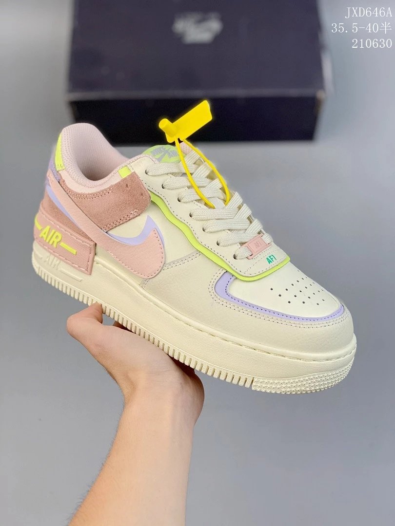 Nike Air Force 1Shadow Nike Macaron Official Sync Air Force One Women's ...